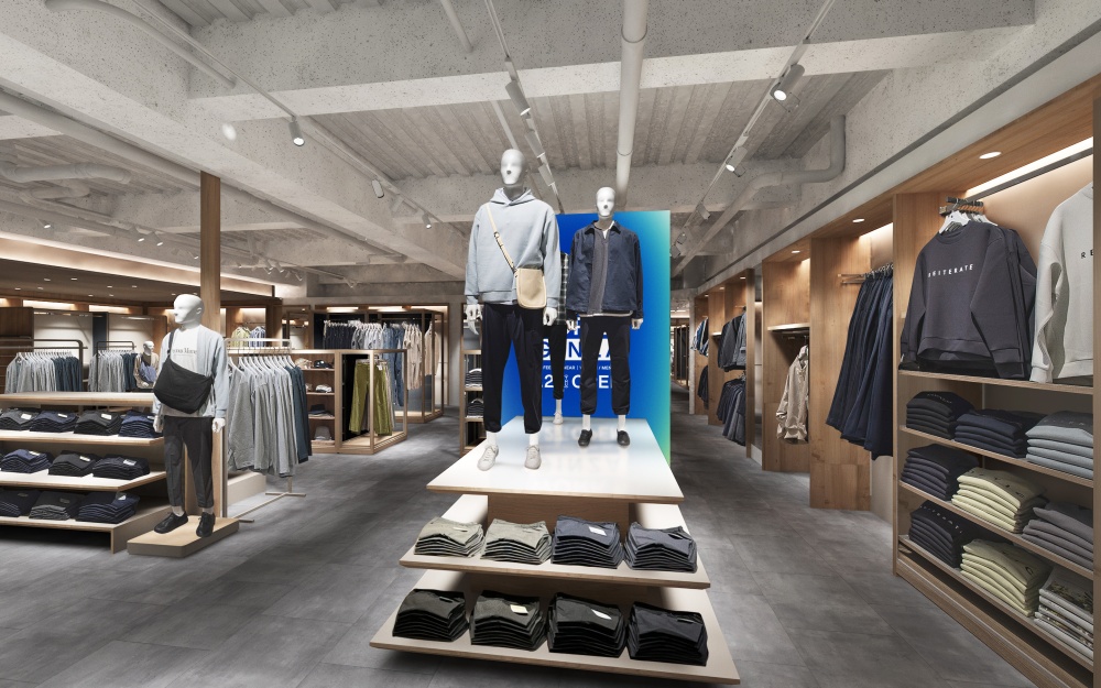 服飾品牌 GLOBAL WORK 首家全球旗艦店即將開幕！數位看板互動購物體驗，還可免費骨骼與色彩診斷 | Japaholic